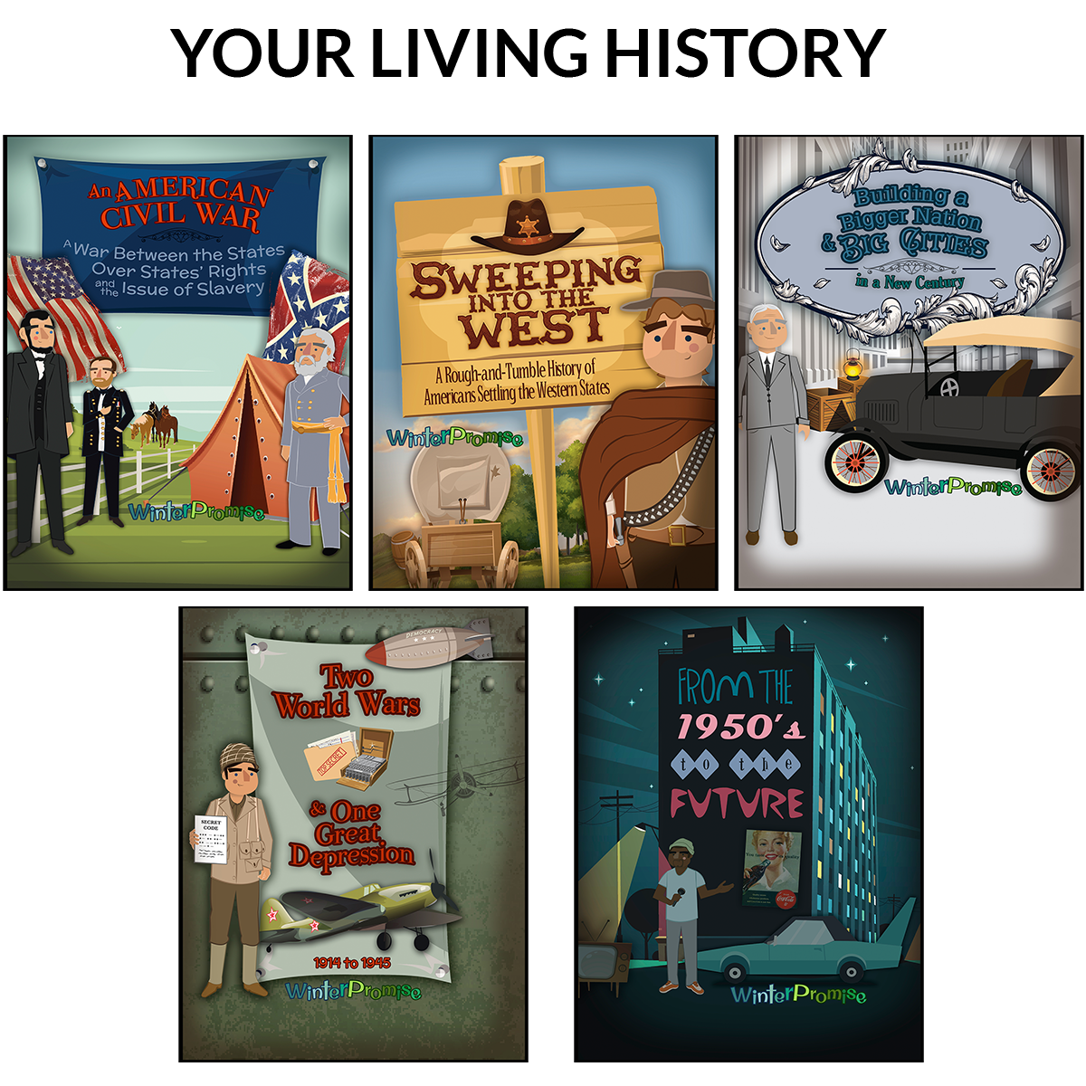 American Story 2 Text Set Ebook - WinterPromise