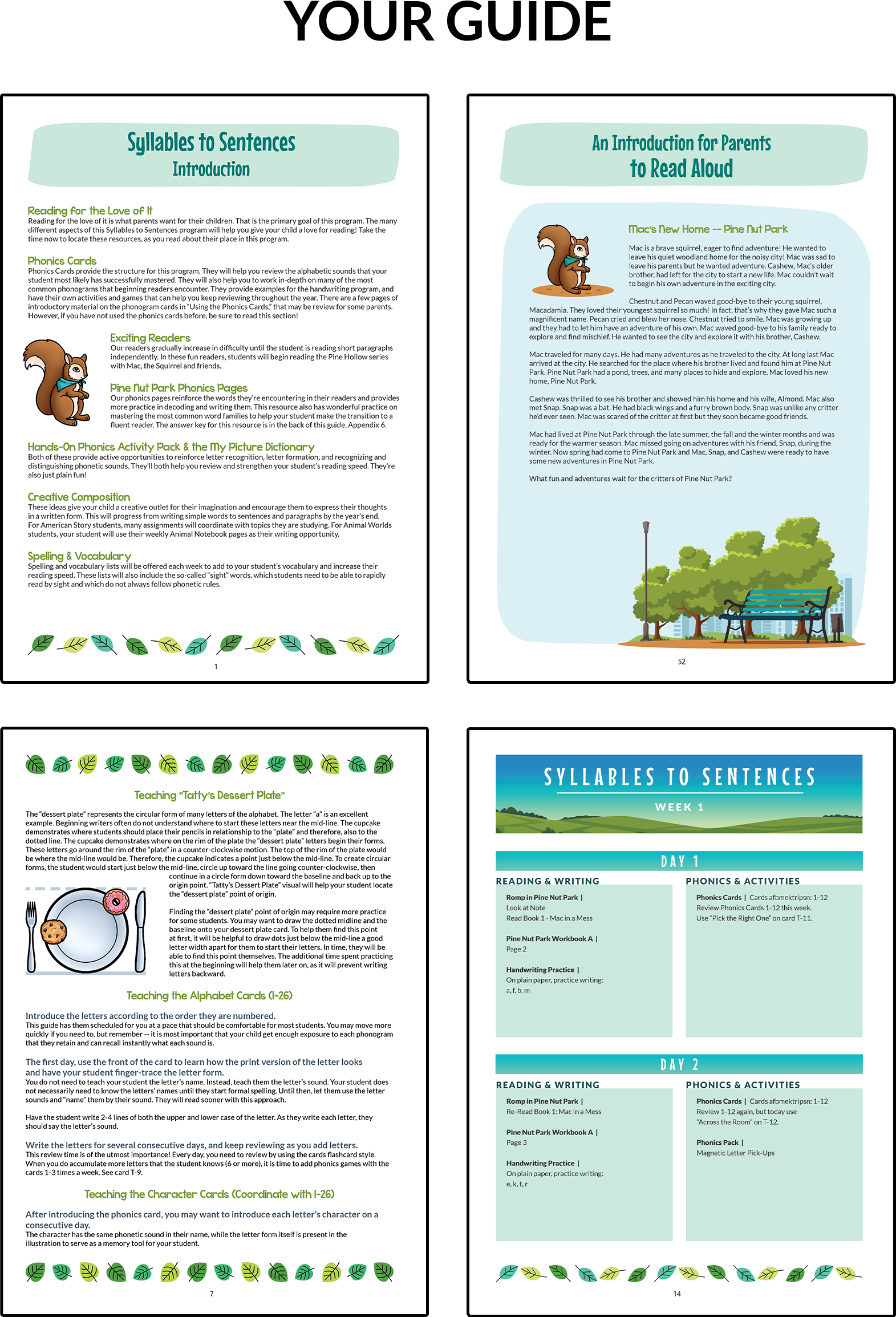 Syllables To Sentences WinterPromise