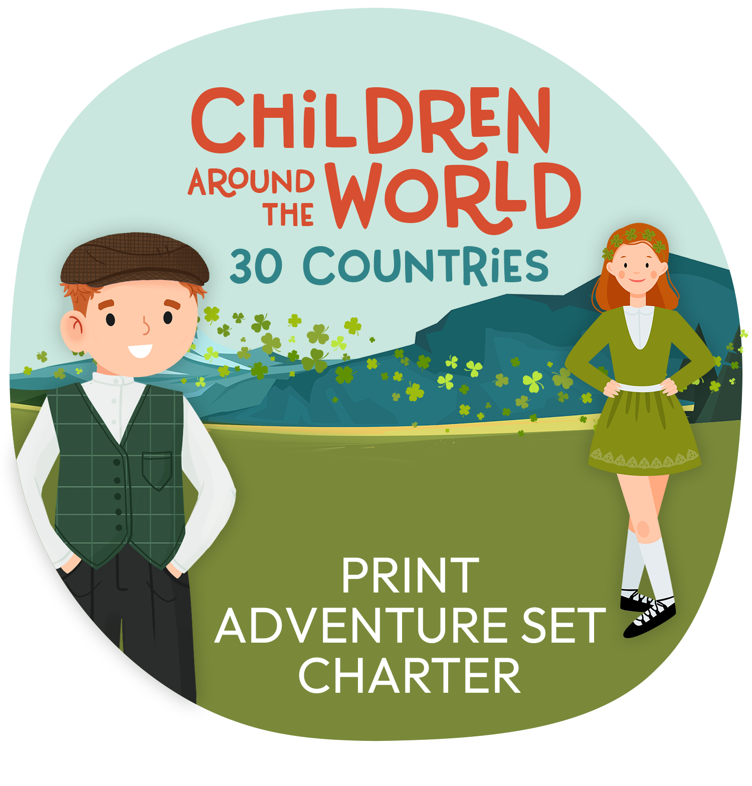 Children Around the World Print Adventure Set CHARTER - WinterPromise